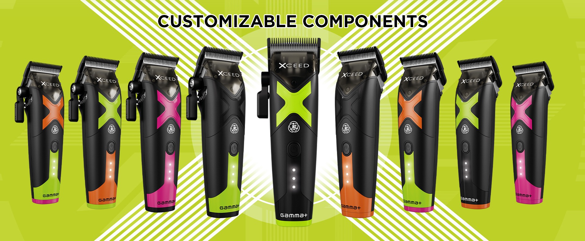 XCeed Professional Hair Clipper with IN2 Vector Motor